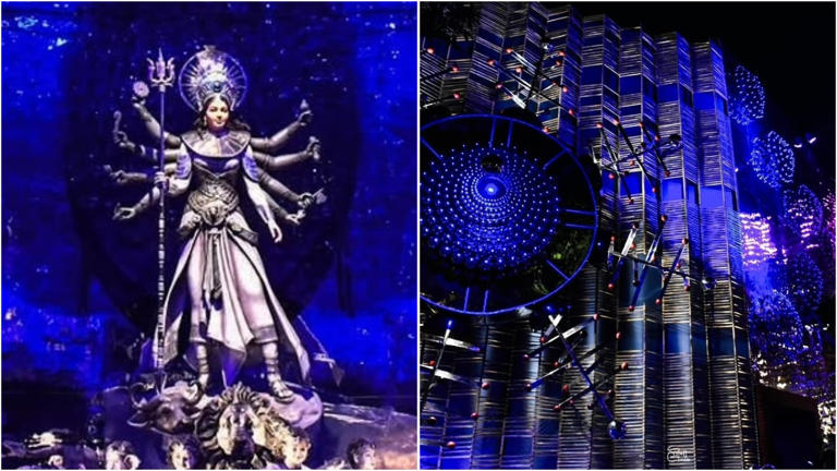 Durga Puja 2025: Arjunpur Amra Sabai Club’s 'Mukho Mukhi' Themed Pandal ...