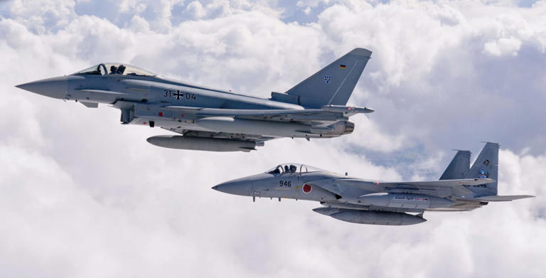 Japan makes historic fighter jet deployment to Europe for defense exchanges