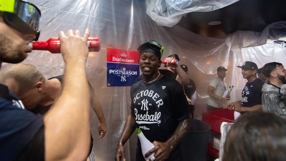 Aaron Judge reveals Yankees’ ‘ultimate goal’ after clinching playoff spot