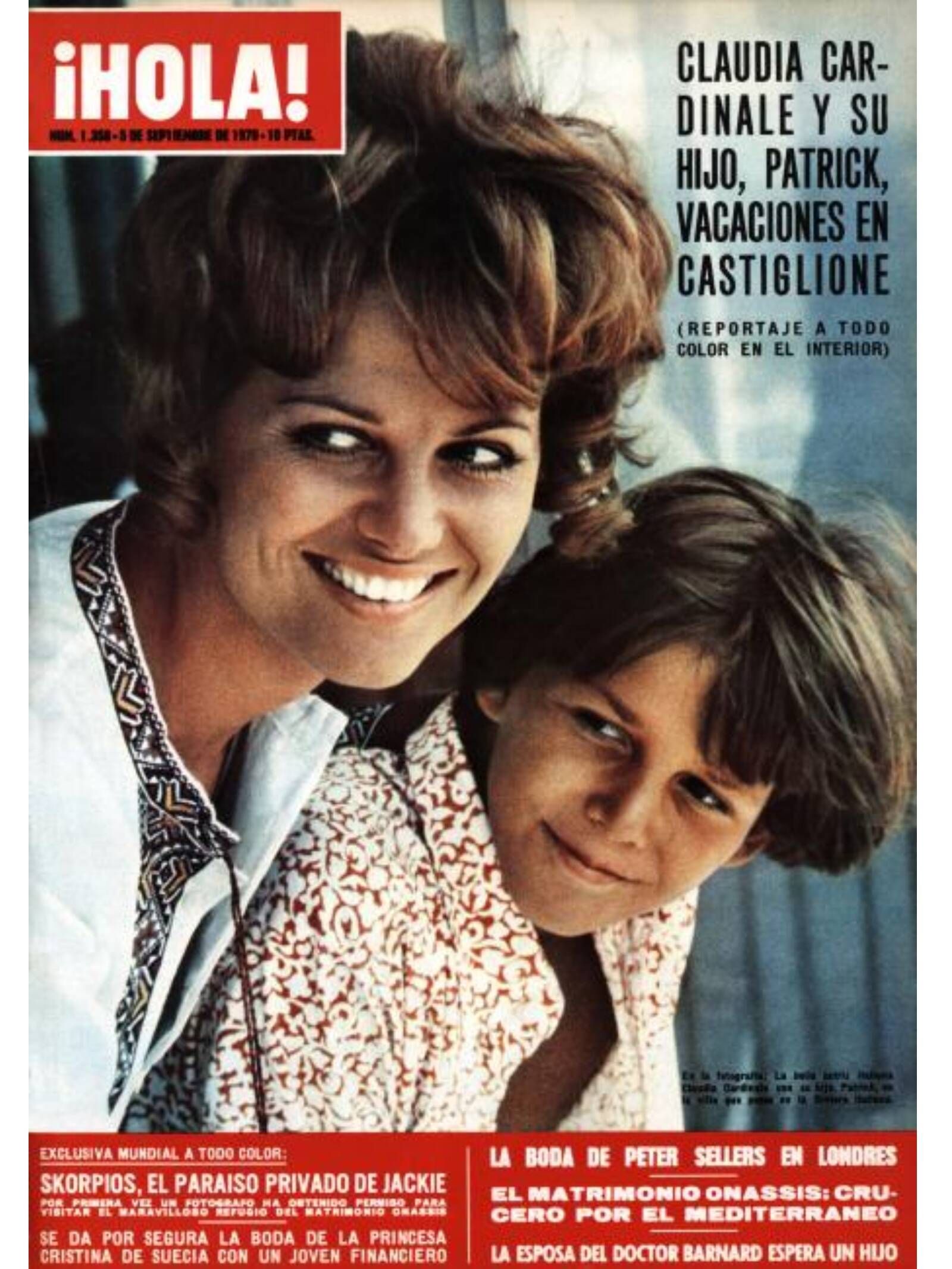 La historia del hijo secreto de Claudia Cardinale, Patrick, que ocultó ...