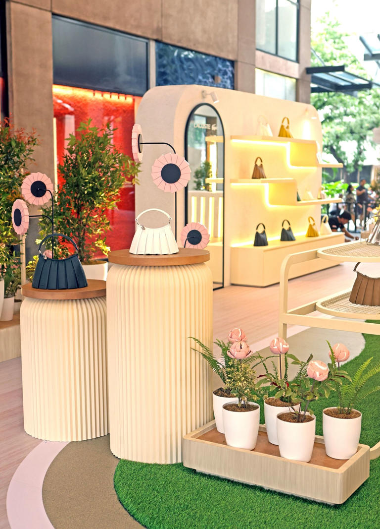 Inside Lacoste’s Chicest Pop-Up Yet: The Lenglen Bag Takes The Spotlight