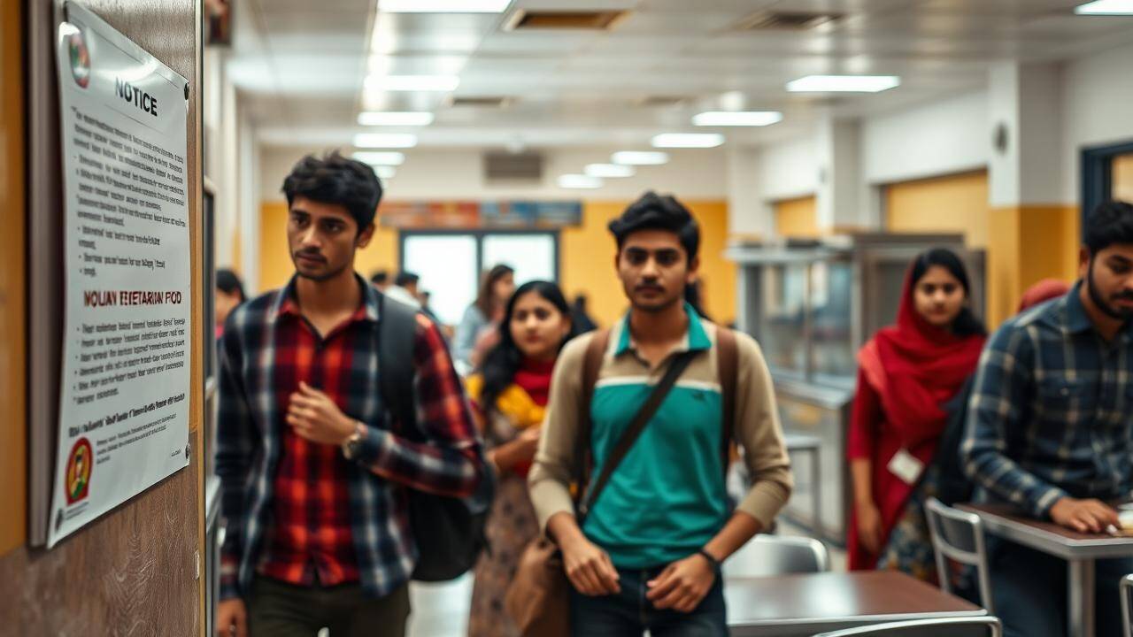 Note calls for 'no non-veg food' at South Asian University mess during ...