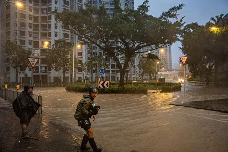 Photos: 2025's strongest storm hits China after causing deaths in ...