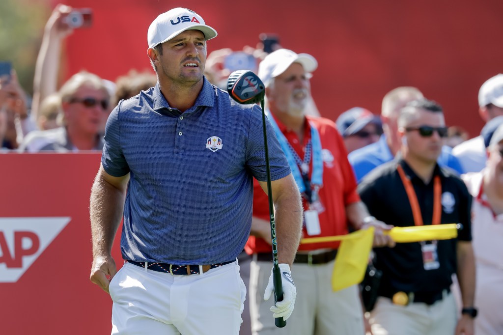 Bryson DeChambeau signs autographs as Ryder Cup mob swarms him at ...