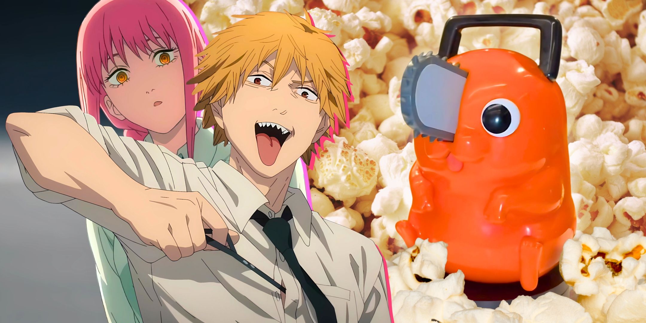 Cinemark Reveals Its New Chainsaw Man Anime Popcorn Bucket Ahead of U.S ...