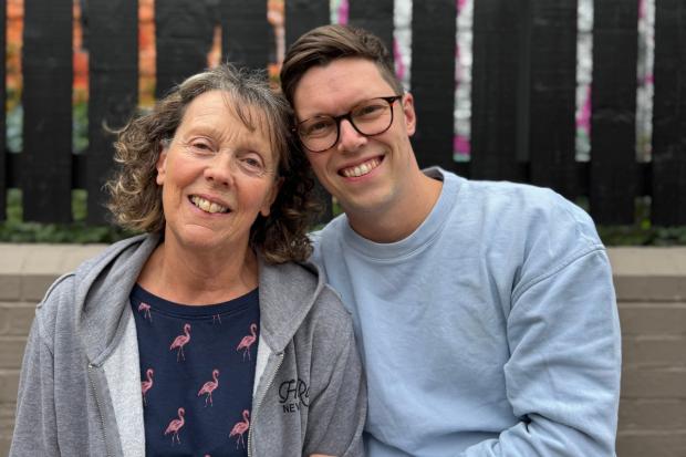 'Hero' mum, 70, defies the odds to donate kidney to her son