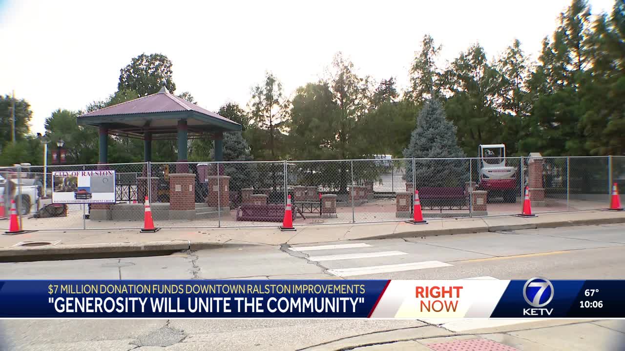 Ralston breaks ground on downtown improvements funded by $7 million ...