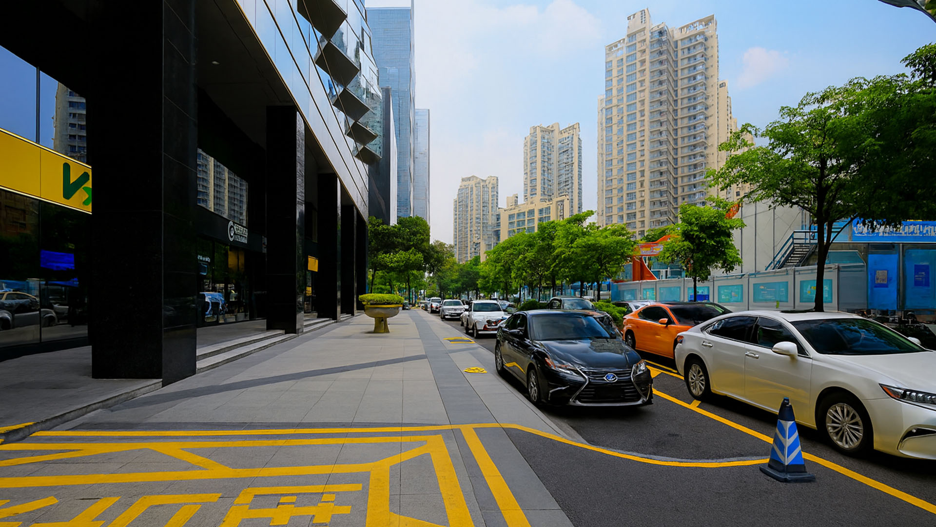 Calles limpias de Futian, Shenzhen: paseo en 4K por China