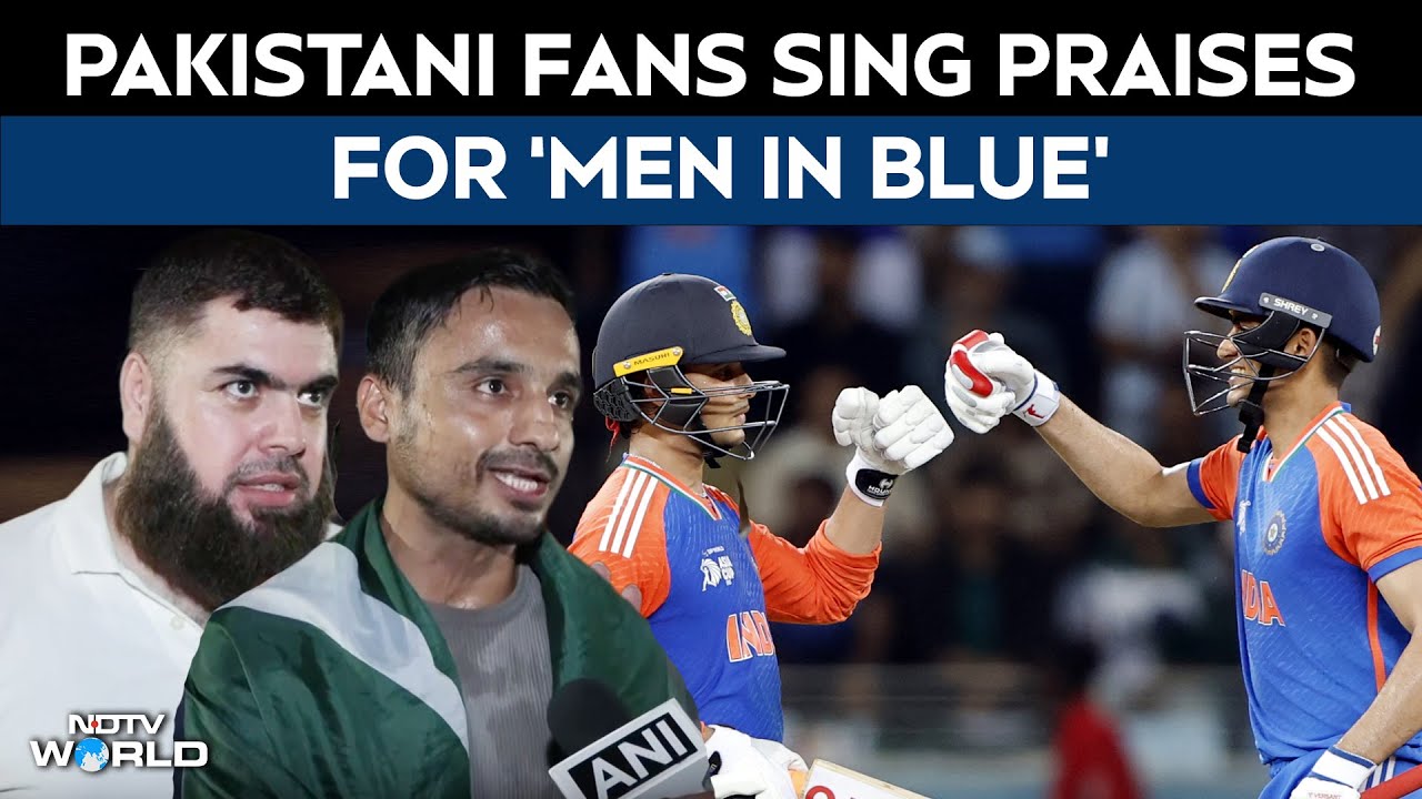 India Winning Moment | Pakistan Fans Sing Praises For 'Men In Blue ...