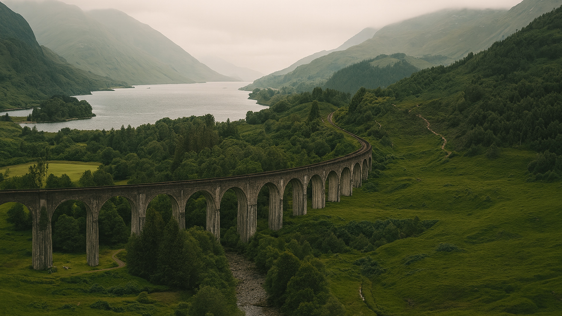 Glenfinnan Viaduct – Scotland’s Iconic Railway in 4K