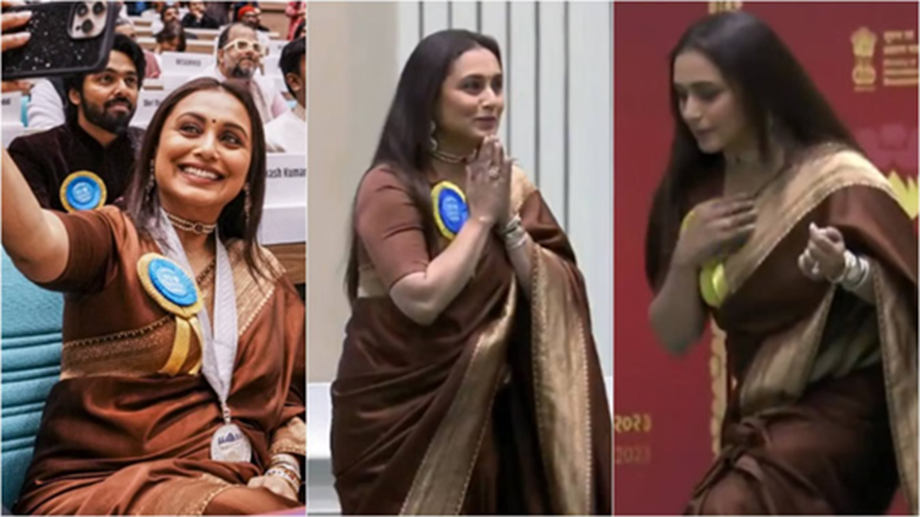 Rani Mukerji: First she took the stage, then she received the National ...