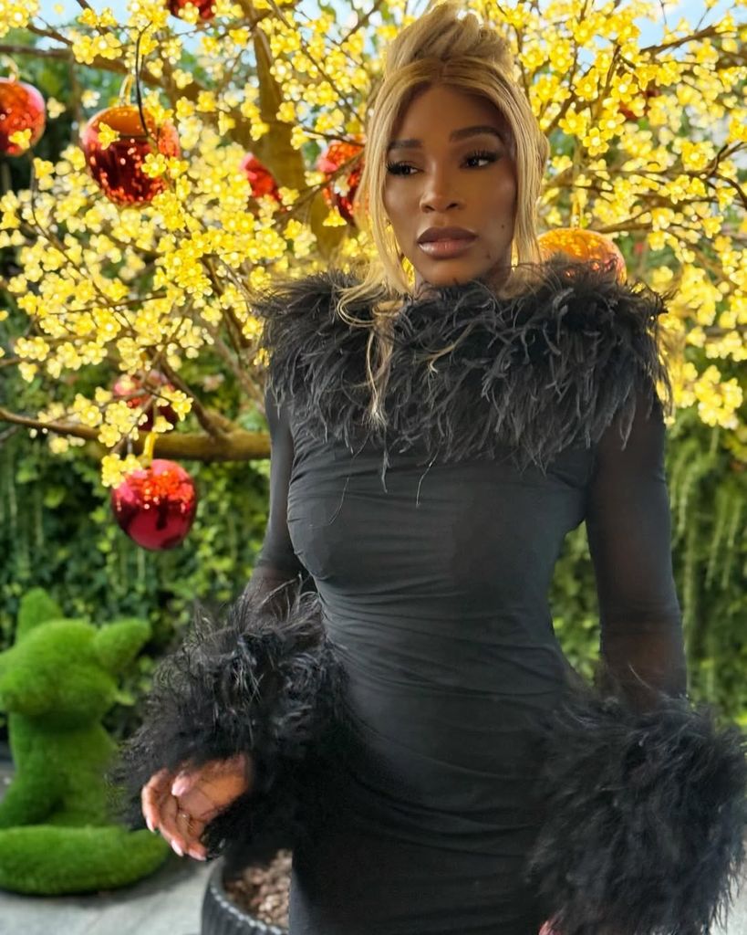 Serena Williams looks slimmer than ever in tight-fitting dress after ...