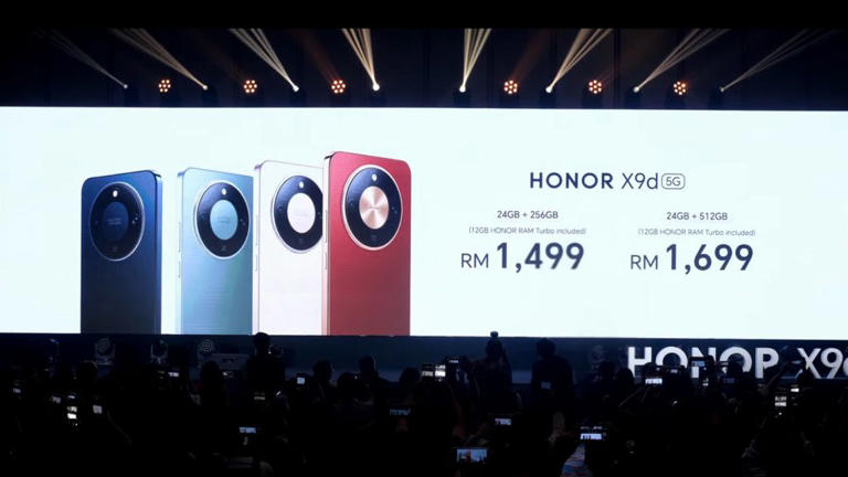 Honor X9d 5G launched in Malaysia with IP69K water resistance, 2.5m drop resistance, 8,300mAh ...