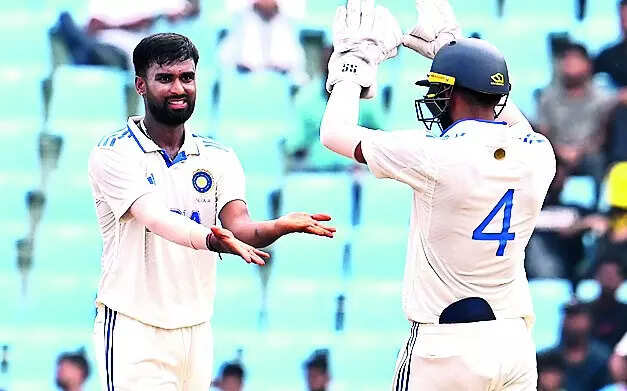 India A vs Australia A: Manav Suthar shines with 5/93 on first day