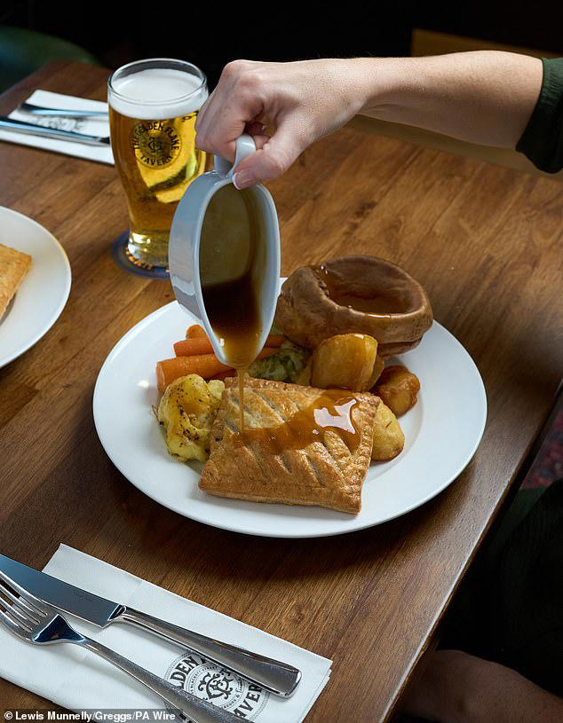 Greggs opens its first-ever pub: Sunday carvery will have steak bake as ...