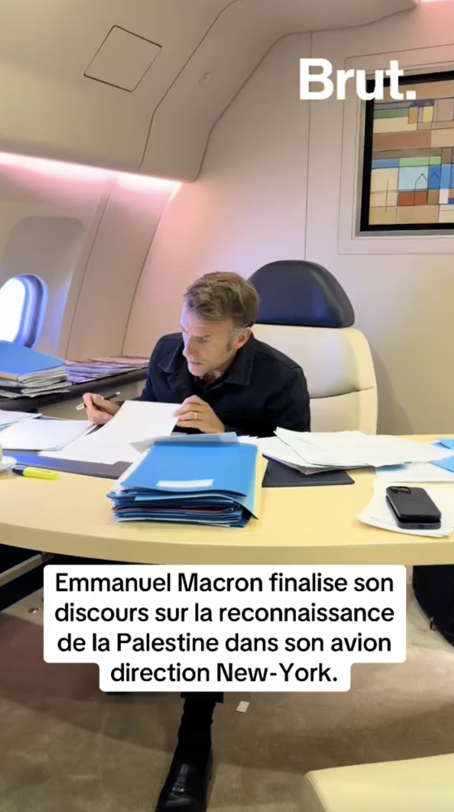 Emmanuel Macron finalise son discours sur la reconnaissance de la ...