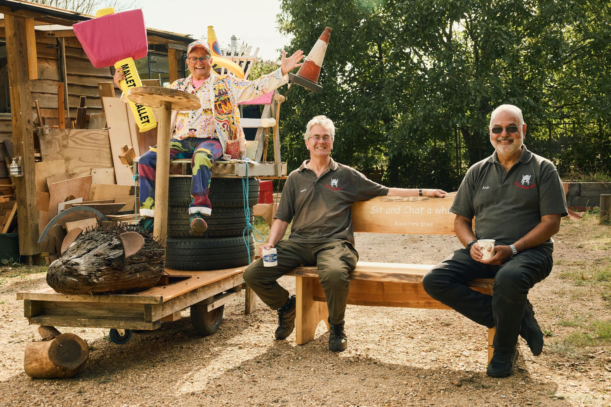 Men in sheds aim to spark 200,000 conversations and change lives with ...