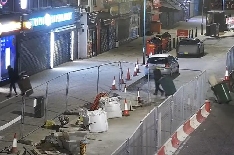 Third man jailed for hauling wheelie bins full of stolen goods over ...