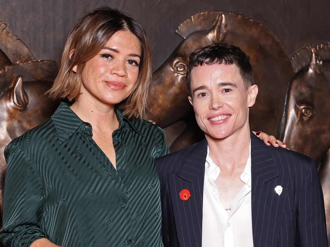 Elliot Page Makes Red Carpet Debut with New Girlfriend Julia Shiplett