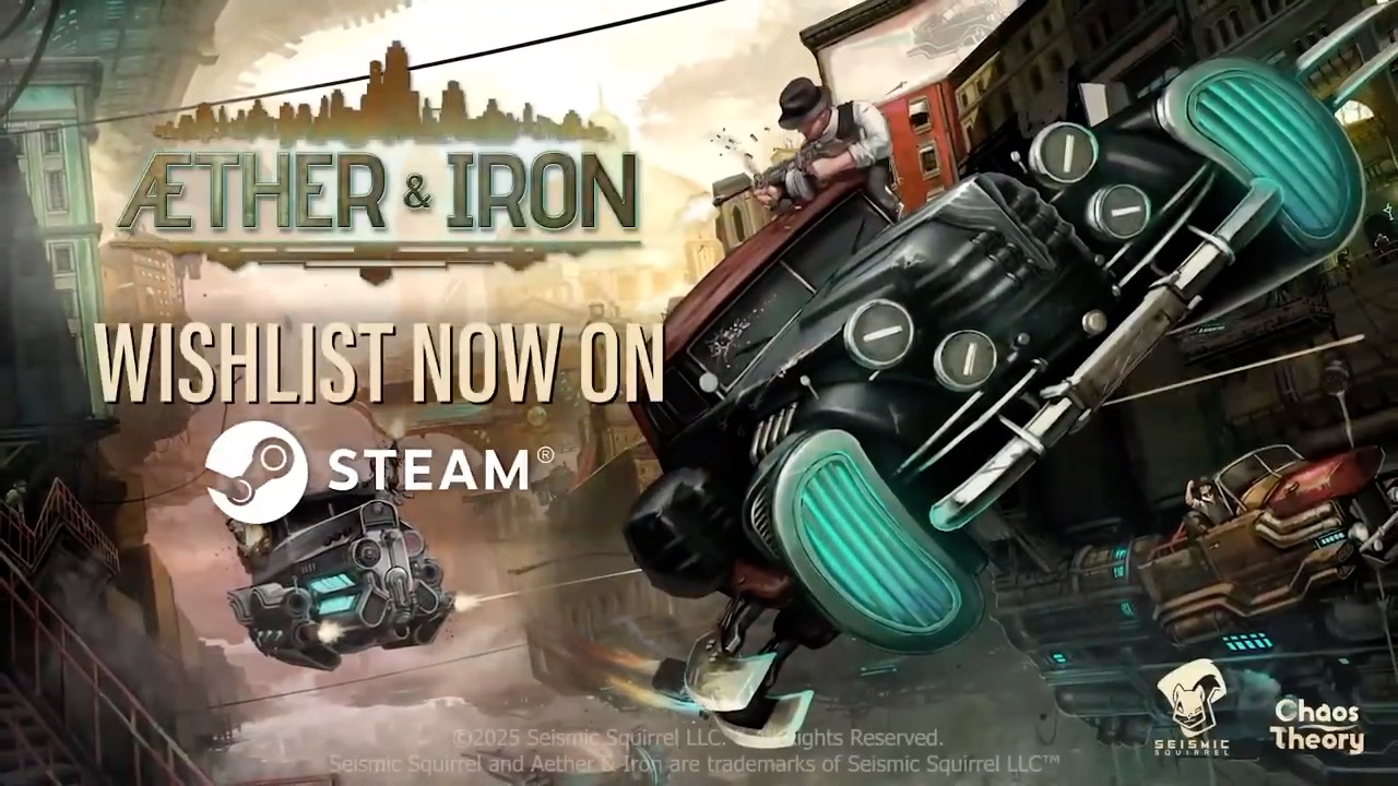 Aether Iron Official Gameplay Trailer