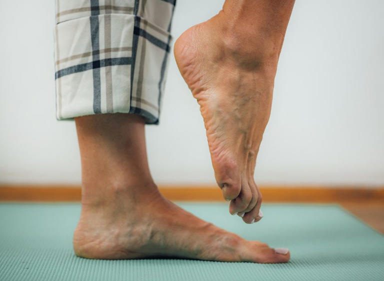 If you can hold these 3 standing positions after 60, your balance is ...