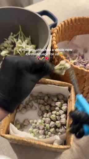 Discovering Love and Culture Through Lei Making