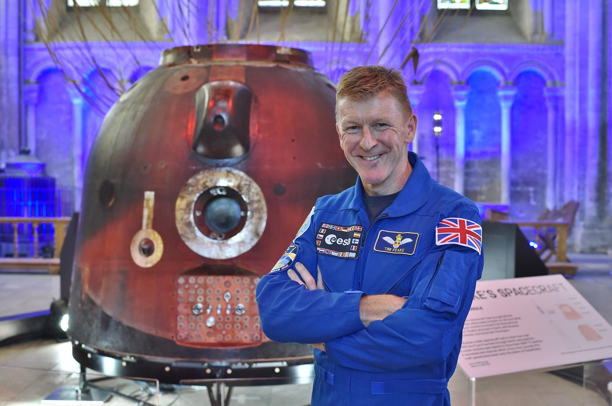 Visitor from space: British astronaut Tim Peake says he'd love to go ...