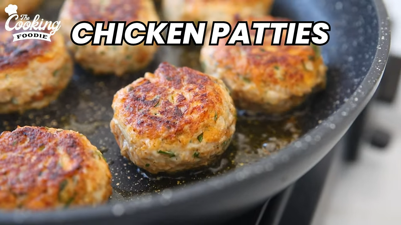 Easy Chicken Patties Recipe in 20 Minutes