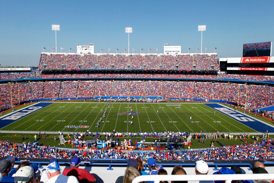 Sunday’s Bills game will be a whiteout