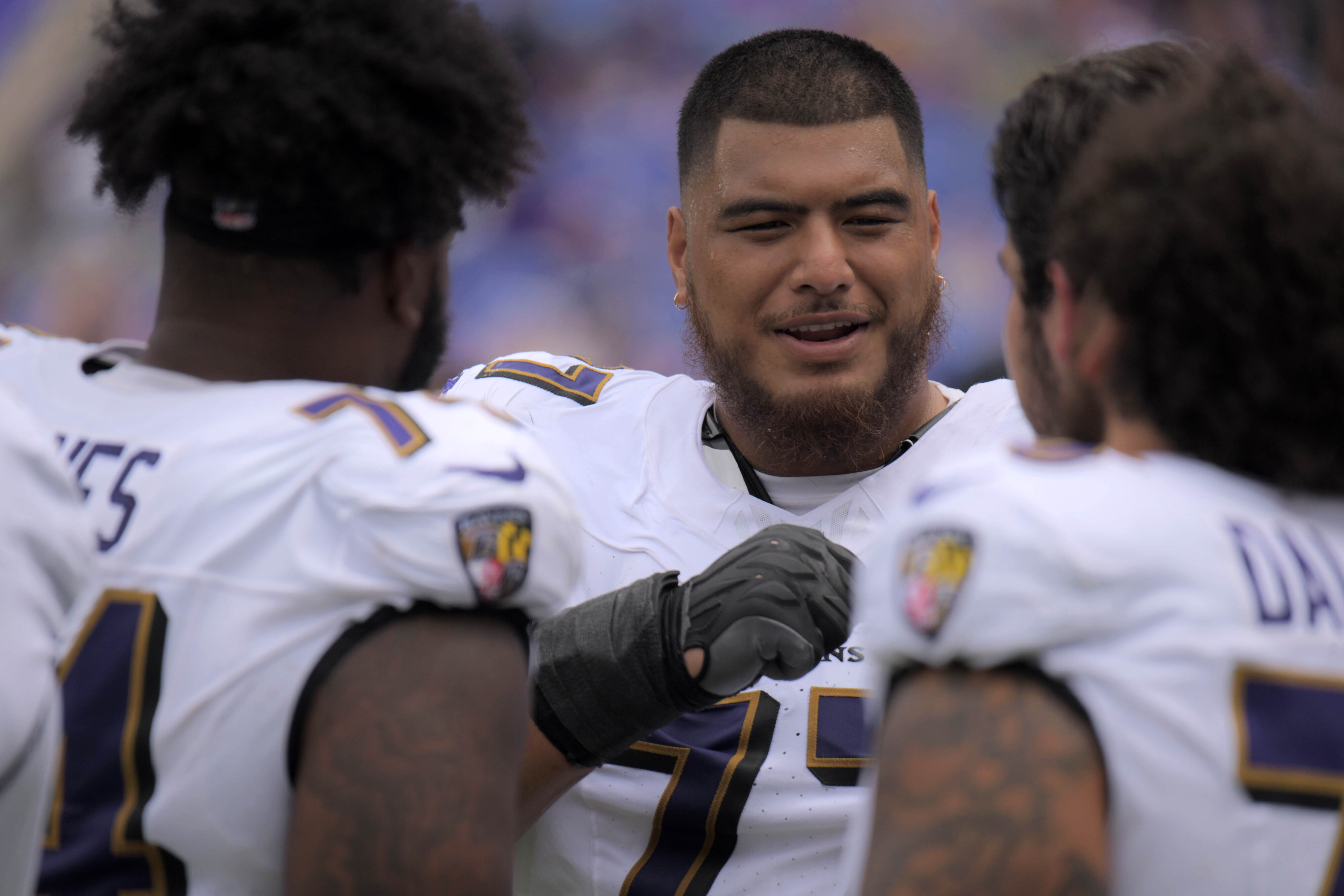 Daniel Faalele is Ravens’ most polarizing player, but not biggest problem