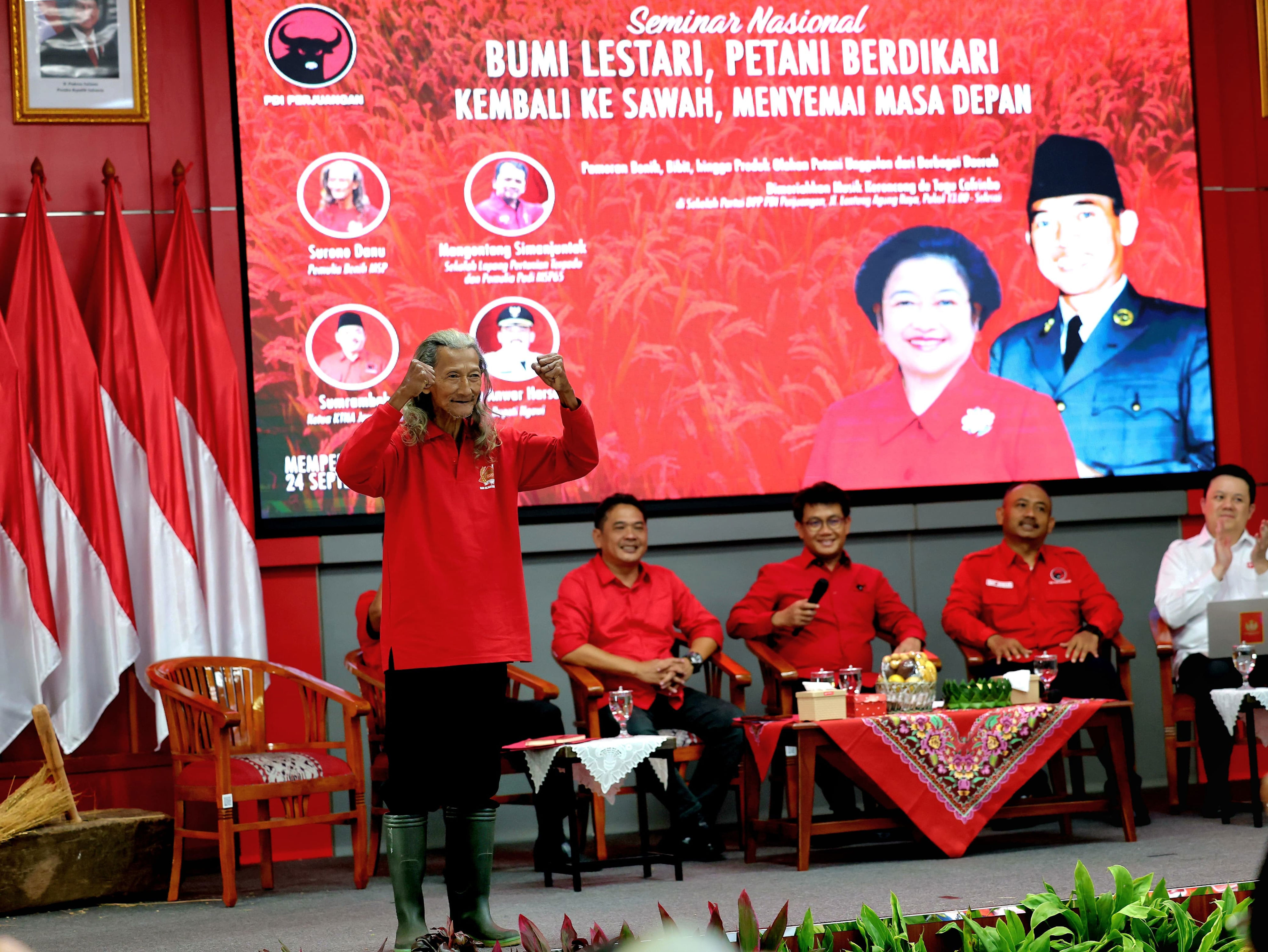 Seminar Nasional Hari Tani, PDIP Tegaskan Pertanian Adalah Hidup ...