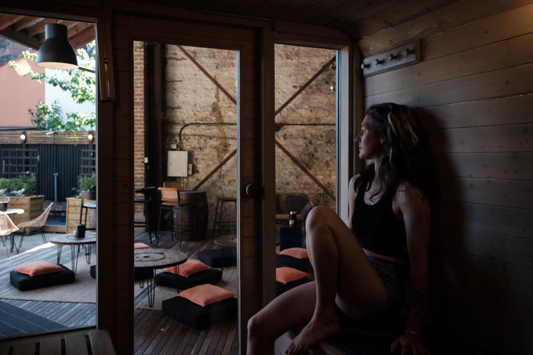 Inside Brighton’s first sauna café: Luna Hut