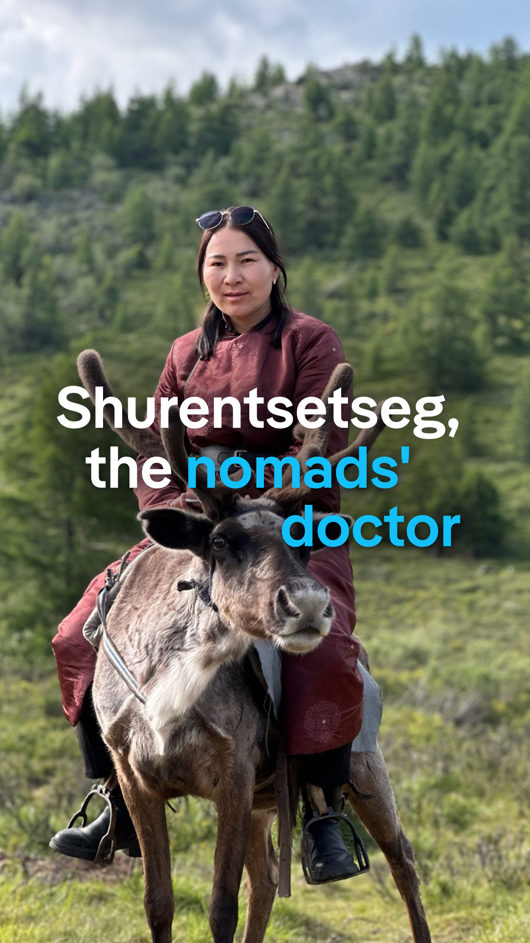 A nomad doctor in Mongolia
