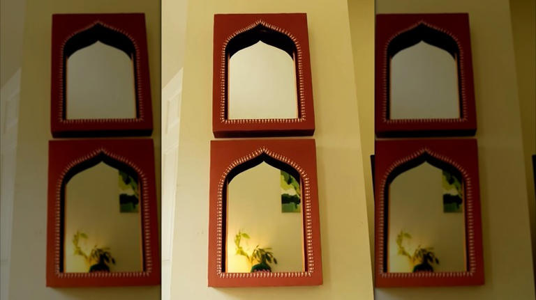 DIY A Simple Thrift Find Into Beautiful South Asian Style Decor
