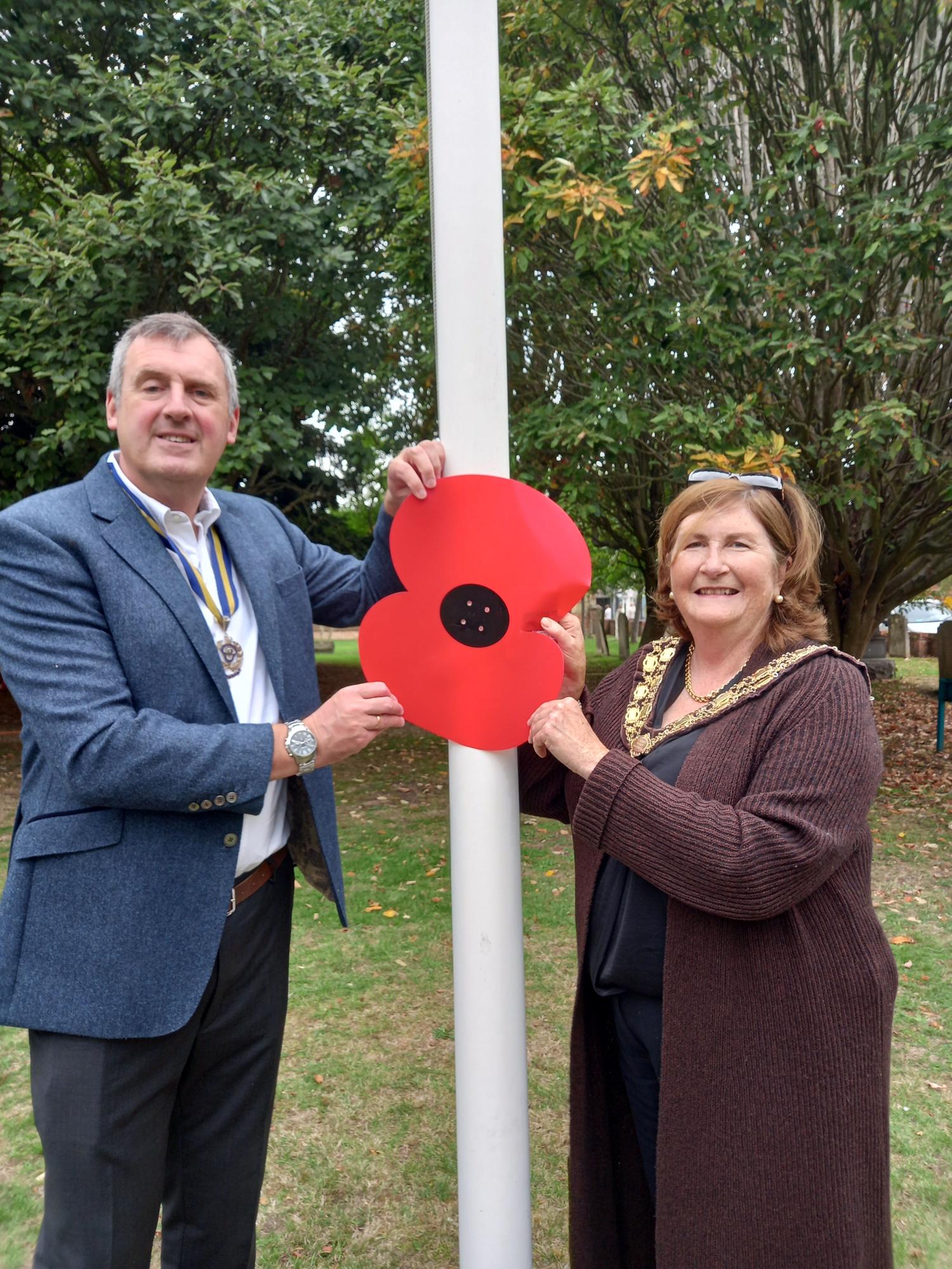 Sandy Town Council supports Royal British Legion’s Poppy Appeal