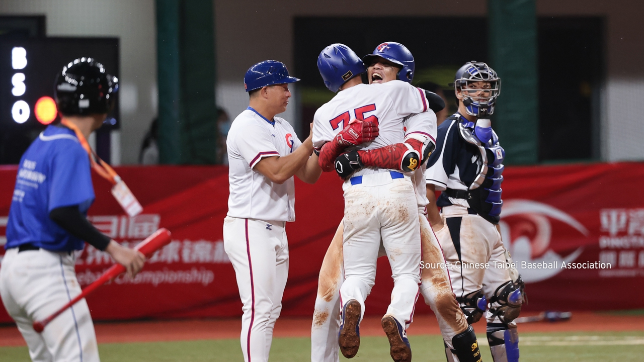 Taiwan Beats South Korea at Asian Baseball Championship