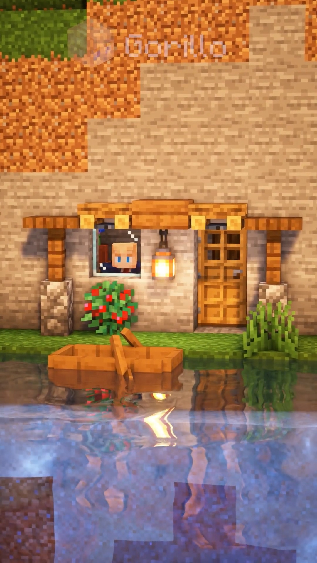 Minecraft Hillside Base Survival Design