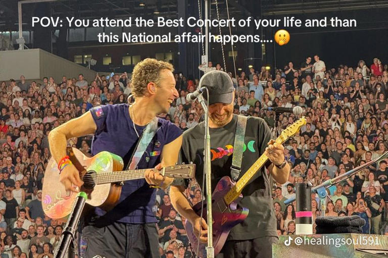 Truth behind Coldplay kiss cam video as insider claims 'husband was there'