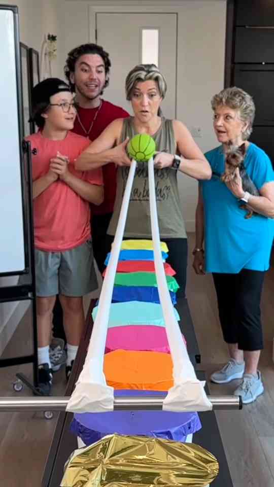 Roll the ball game for mystery prize fun