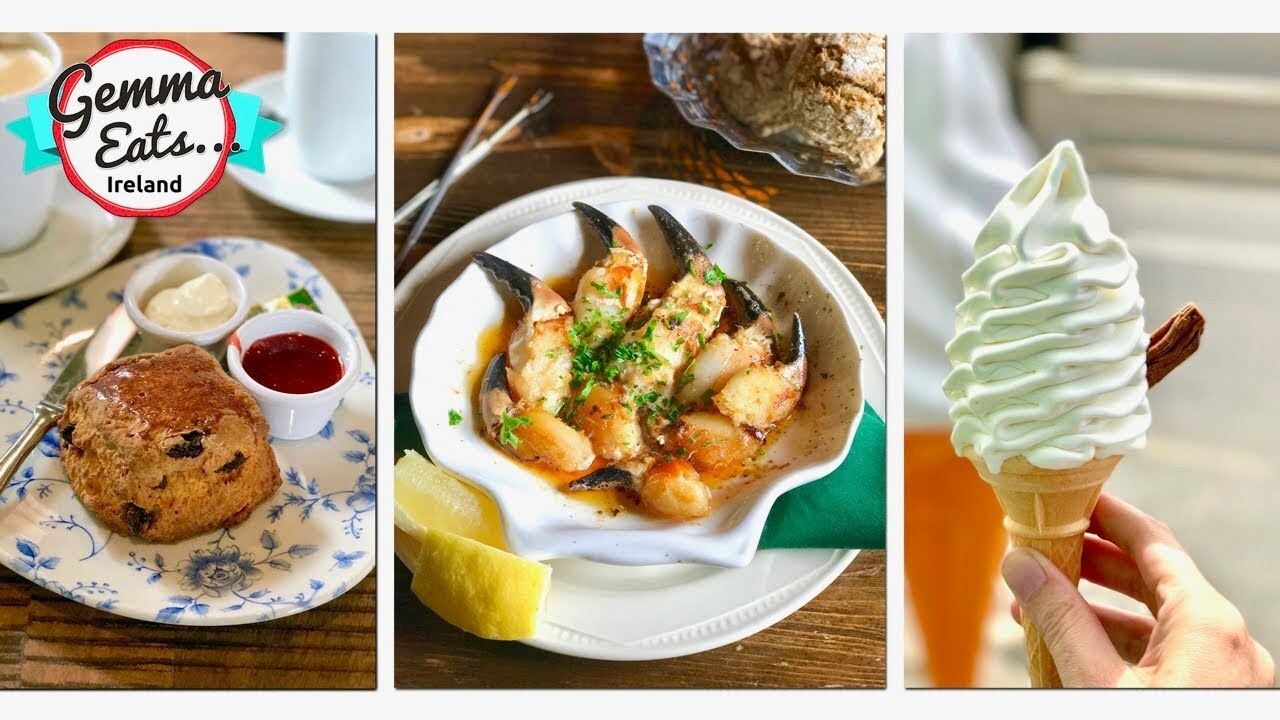 Gemma Eats...Ireland | Travel Food Show IRISH Scones, Seafood & Desserts