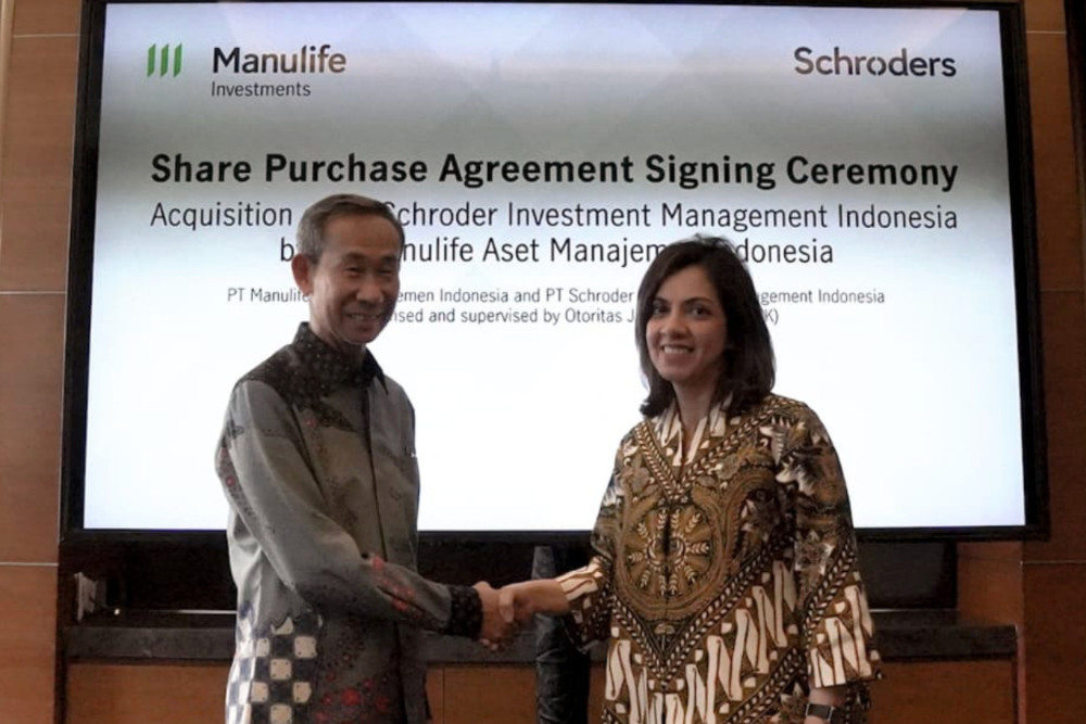 Manulife Aset Manajemen (MAMI) Akuisisi Schroders Indonesia