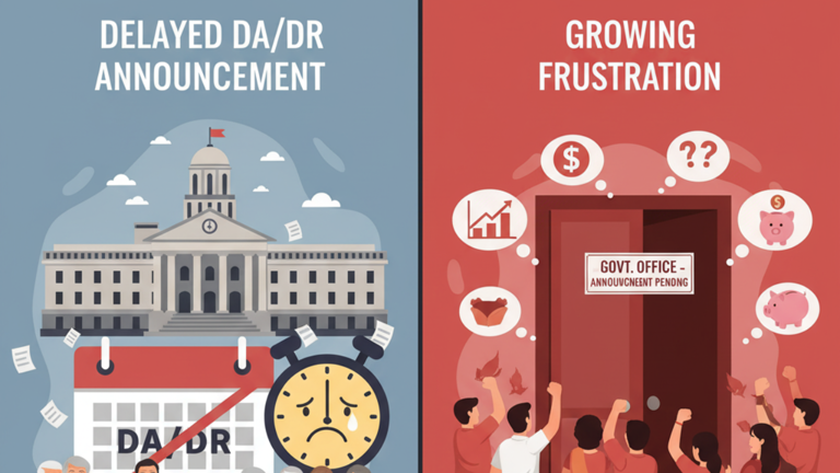 DA Announcement Delay: Central Govt Employees, Pensioners Frustrated ...