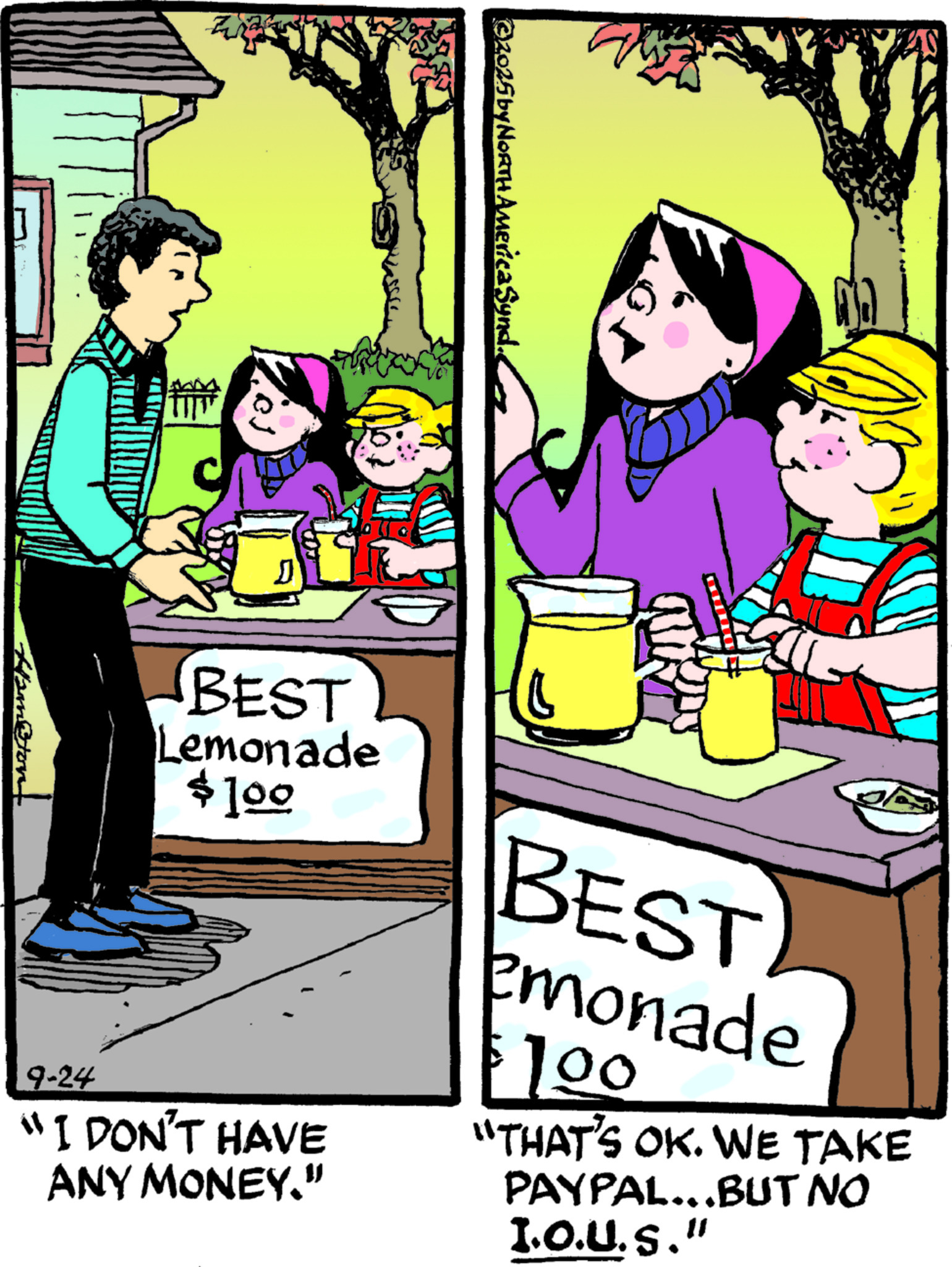 Dennis the Menace by H. Ketcham, M. Hamilton & R. Ferdinand