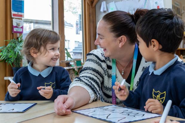 The perfect first step: Reception at Park School