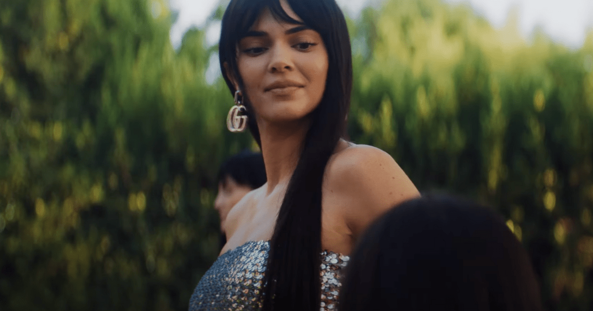 Kendall Jenner's Striking Long Hair in Gucci Film Photo Doesn't Go ...