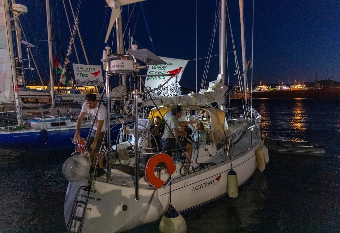 Καταγγελίες για επίθεση με drones στον στολίσκο για τη Γάζα νότια της ...