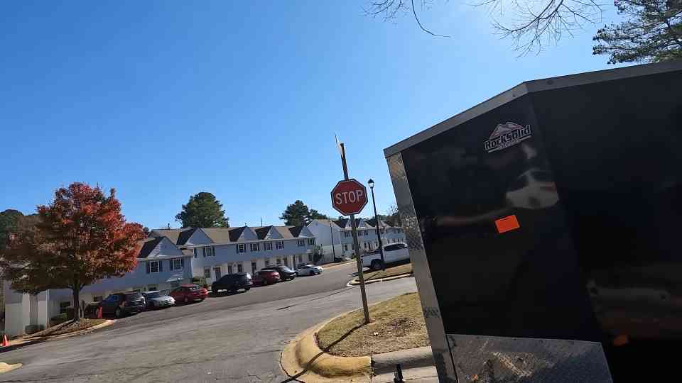 Trailers Hooked and Hauled - Residents Furious in Parking Lot Standoff