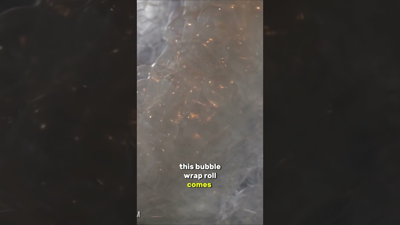 Bubble wrap behavior inside a vacuum chamber demonstrated