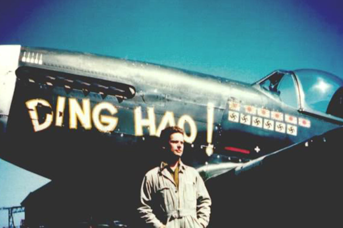 The ‘One Man Air Force’ took on dozens of enemy fighters even after his ...