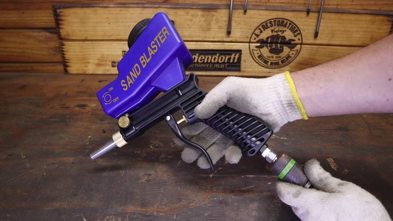 Adendorff MAC AFRIC Random Orbital Sander Unboxing & Test